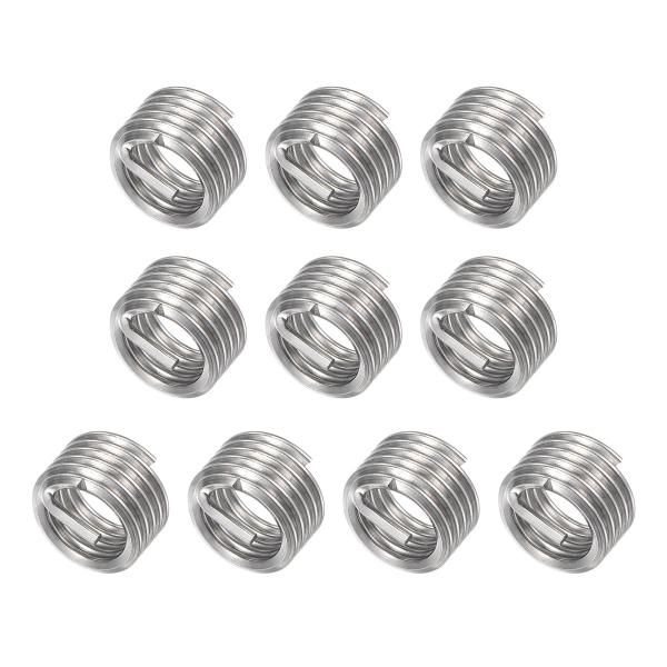 【本商品は海外出荷】お届けは通常20-30日を頂いております。ワイヤースレッドインサート：スレッドサイズ：1/2-13 UNC; 公称長さ：1.0D;全長：10 mm; タイプ：ヘリカル。ネジの修理やメンテナンス作業に最適です。304ステン...