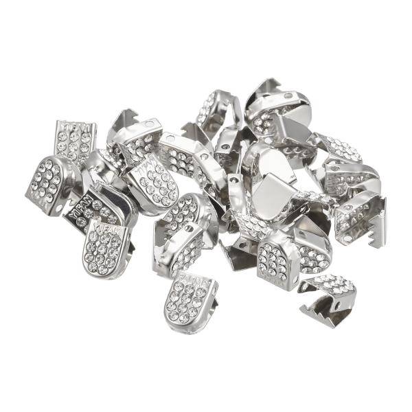 【本商品は海外出荷】お届けは通常20-30日を頂いております。[素材] - 軽くて頑丈、耐久性に優れたステンレス製です。[タイレスとアンチルーズデザイン] - 靴ひもが緩みにくいように設計されています。 一度ロックすれば、長時間の歩行や運動...