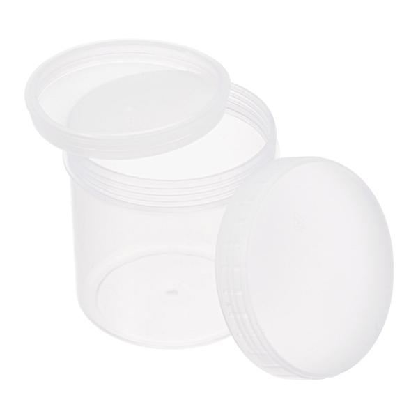 【本商品は海外出荷】お届けは通常20-30日を頂いております。ふた付きのポータブルプラスチックペイントペール缶5個を受け取ります。それぞれの高さは87mm、開口部の内径は78mmです。ペイントペール缶は、破れ防止と耐久性のあるPPで作られて...