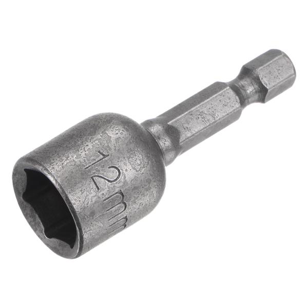 【本商品は海外出荷】お届けは通常20-30日を頂いております。サイズ - 12 mmナットドライバー、全長48 mm。6.35 mm六角シャンク - ユニバーサル6.35 mm六角シャンクは、さまざまなクイックチェンジチャックアンドドリル、...