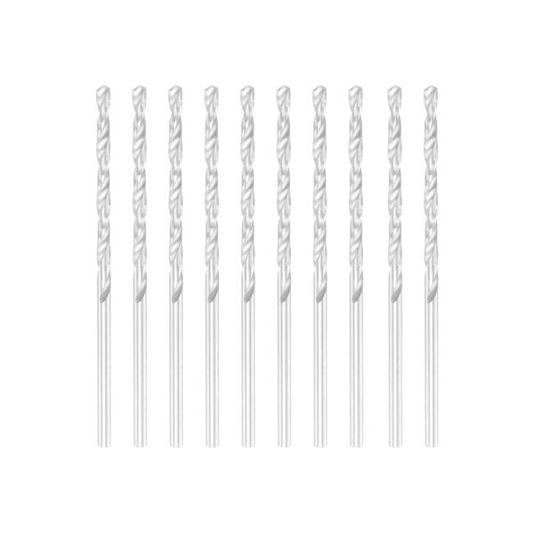 【本商品は海外出荷】お届けは通常20-30日を頂いております。仕様：フルート処理：完全研磨、ドリルビット直径：1.85 mm、フルート長さ：28 mm、シャンク直径：1.85 mm、全長：48 mm; 10xドリルビット高速度鋼：高硬度、耐...