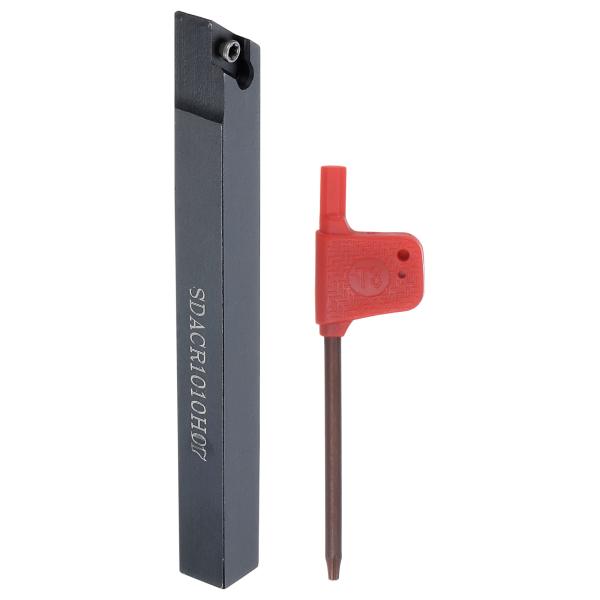 【本商品は海外出荷】お届けは通常20-30日を頂いております。[仕様]-材質: 40CrMo-42CrMo スチール、切断方向: 右、モデル: SDACR1010H07、ホルダー幅: 10mm、ホルダー厚さ: 10mm、全長: 100mm、...