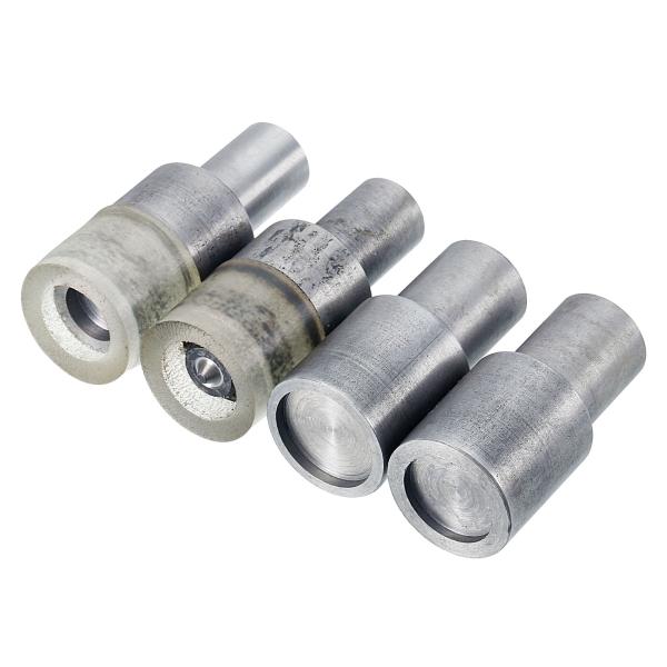 【本商品は海外出荷】お届けは通常20-30日を頂いております。スナップ ボタン ダイ セットには 4 つのパーツがあります: スナップ プレス機と連動する 2 つの上部ダイと 2 つの下部ダイ。12.5mm径の無縫ボタンに対応した抜き型です...