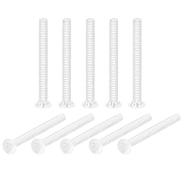 【本商品は海外出荷】お届けは通常20-30日を頂いております。仕様：サイズ：M2 x 20 mm; ピッチ：0.4 mm ; パッケージ内容：25個 x プラス機械ネジ素材：頑丈で透明なエンジニアリング熱可塑性プラスチックであるポリカーボネ...