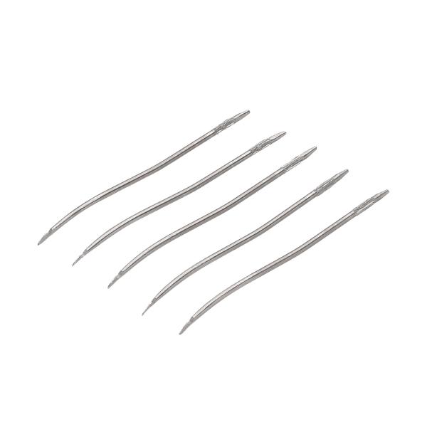 【本商品は海外出荷】お届けは通常20-30日を頂いております。[曲がり針セット]: 長さ: 約80 mm[素材]: 針は金属製で丈夫で変形しにくいです。[知らせ]: 針は鋭利ですので、取り外してご使用の際はご注意ください。[収納便利]:使用...