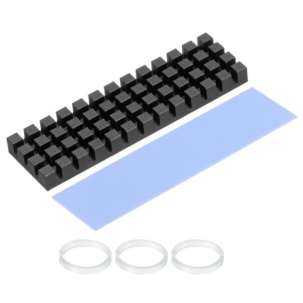 【本商品は海外出荷】お届けは通常20-30日を頂いております。ヒートシンクフィンは、コンポーネントの温度を下げるためのソリューションを提供します。このタイプのヒートシンクは、M.22280SSD、SM951、SM961、950PRO、XP9...