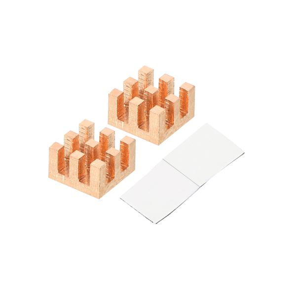 【本商品は海外出荷】お届けは通常20-30日を頂いております。ヒートシンク フィンは、コンポーネントの温度を下げるためのソリューションを提供します。このタイプのヒートシンクは、チップ、ICチップセット冷却などに適しています。素材：銅； ヒー...