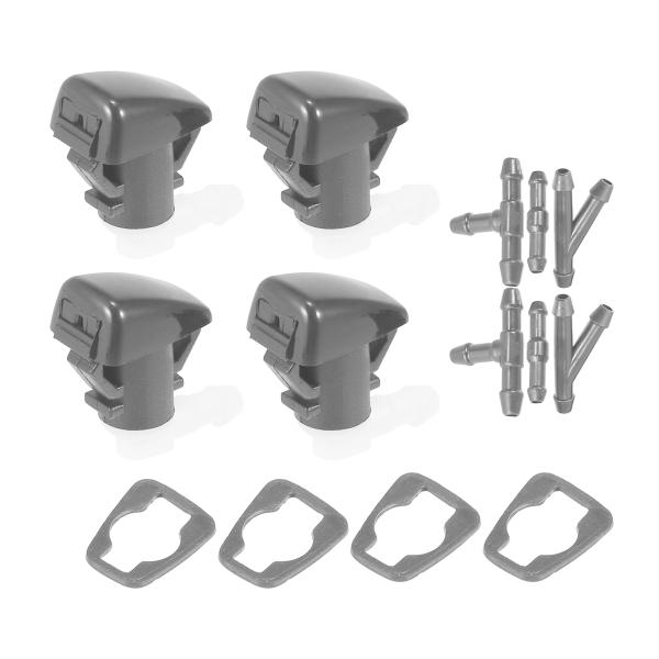 【本商品は海外出荷】お届けは通常20-30日を頂いております。【メーカー部品番号】68269108AA【備品】D odgeに対応 Durangoに対応 2011-2019に対応【材料】フロントガラスのウォッシャーノズルはプラスチック製で、耐...