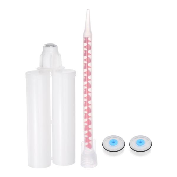 【本商品は海外出荷】お届けは通常20-30日を頂いております。仕様：混合比：1：1、容量：200ml、カートリッジ合計サイズ： 76 x 36 x 190mm , ミキシングチューブの合計サイズ: 235 x 25mm , ホース内径: 3...