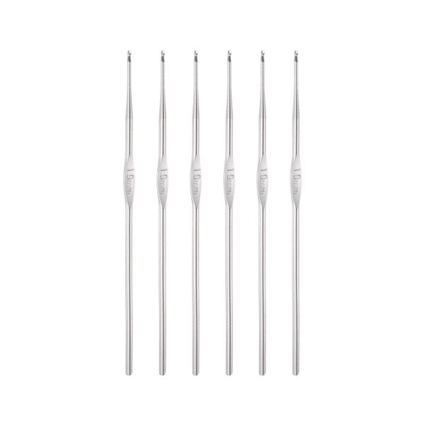 【本商品は海外出荷】お届けは通常20-30日を頂いております。[特徴]:色: シルバートーン;素材：sus304;長さ: 約。123 mm。幅:1 mm。[素材]:かぎ針はsus304素材を使用しており、変形しにくく、耐久性があり、長寿命で...