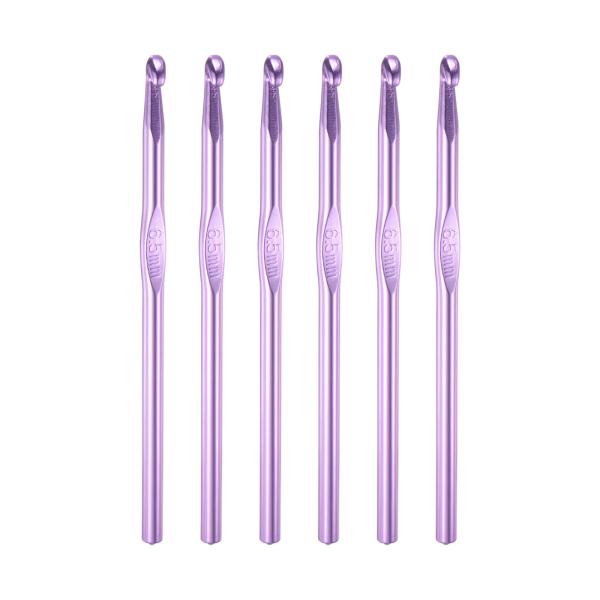 【本商品は海外出荷】お届けは通常20-30日を頂いております。[特徴]:色:パープル;素材: AL6061;長さ:約。147 mm;幅: 6.5 mm。[素材]:かぎ針はアルミ製で、変形しにくく、耐久性があり、長寿命です。[簡単に識別]: ...