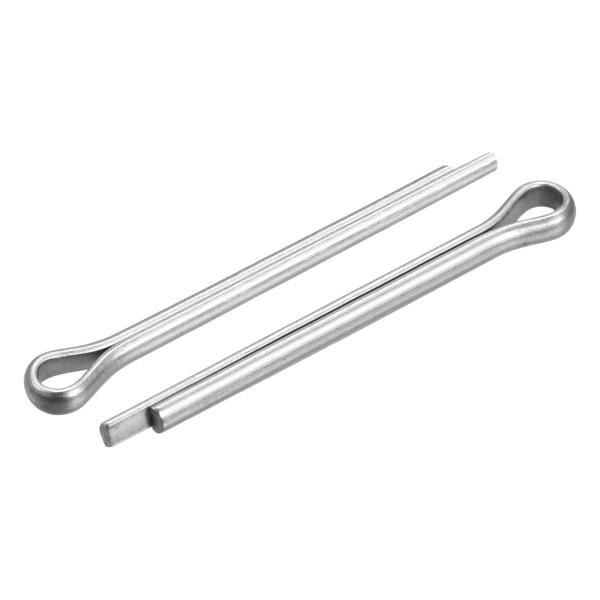 【本商品は海外出荷】お届けは通常20-30日を頂いております。パッケージには、直径2mm、長さ20mm（短辺）のサイズのシルバートーンコッターピンクリップが15個含まれています。[素材] - 316ステンレス鋼と振動面で作られたこの割りピン...