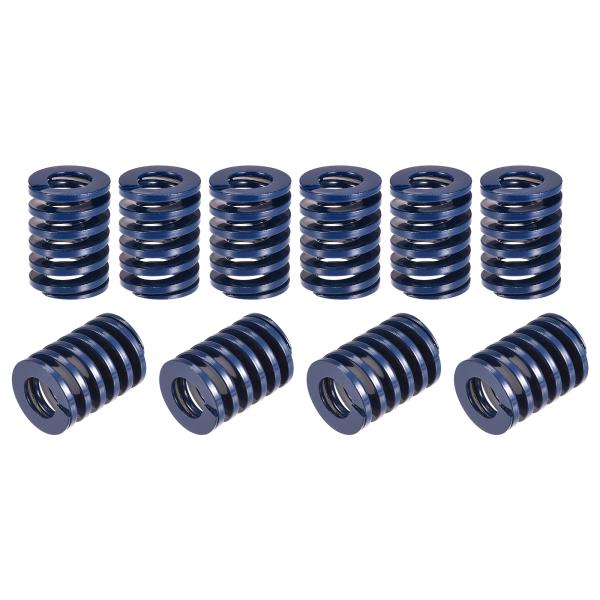 【本商品は海外出荷】お届けは通常20-30日を頂いております。穴径(外径):20mm;内径（公差+0.5mm）：10mm;自由長:25mm(+/-2mm);最大圧縮率:40%;最大荷重：530Nカラー：ブルー; 負荷タイプ：軽量荷重; 素材...