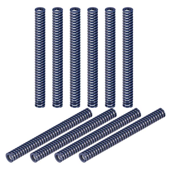 【本商品は海外出荷】お届けは通常20-30日を頂いております。穴の直径 (外径): 10 mm; 内径 (公差 +0.5 mm): 5 mm; 自由長: 100 mm (+/- 2 mm); 最大圧縮率: 40%; 最大荷重: 142.2N...