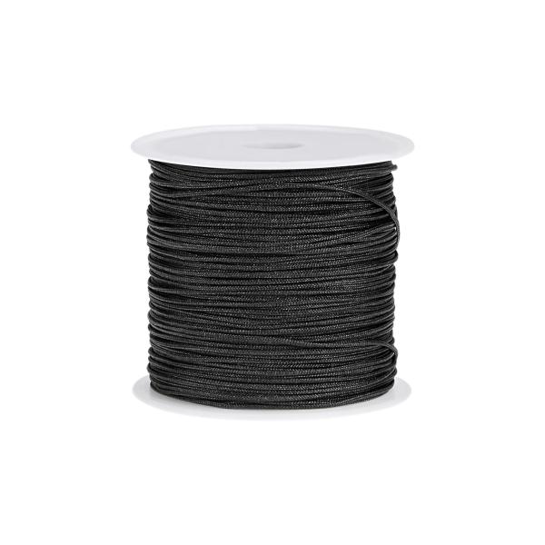 【本商品は海外出荷】お届けは通常20-30日を頂いております。仕様 - カラー：ブラック, 素材：ナイロン, 直径：0.8mm, 長さ：45m素材 - 紐はナイロン製で、十分な剛性と耐久性を備えています。プラスチック製のスプールが付属してお...