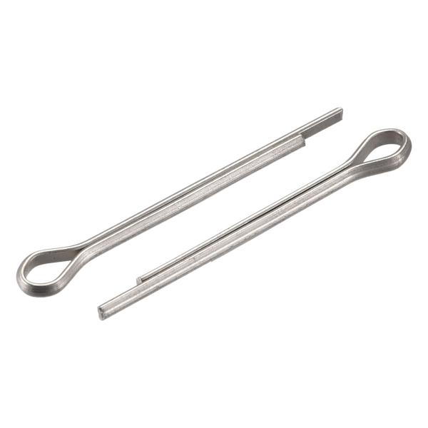 【本商品は海外出荷】お届けは通常20-30日を頂いております。[得られるもの] - パッケージには、直径2mm、長さ25mm (短辺) のシルバートーンのコッターピンクリップ60個が含まれます。[素材] - ステンレス鋼と振動面で作られたこ...