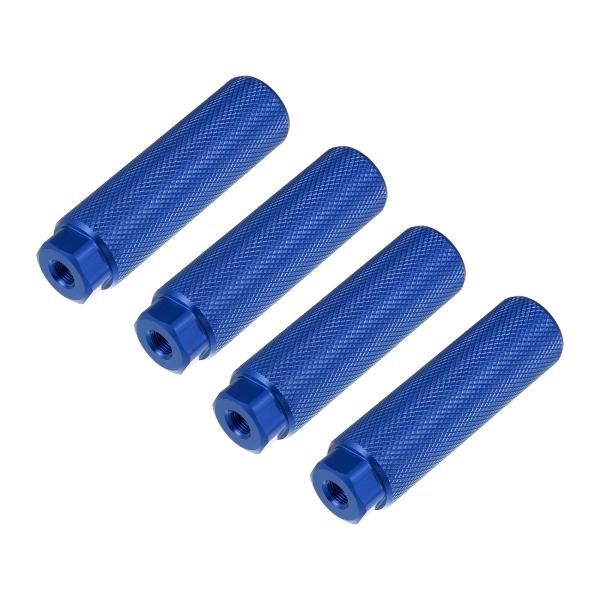 【本商品は海外出荷】お届けは通常20-30日を頂いております。適合車軸径:9.5mm; サイズ：100x28mm (H*D); 材質：アルミ合金。パッセンジャーフットレストのペグは耐久性と安全性に優れ、滑りにくい溝が彫られたシリンダー形状で...