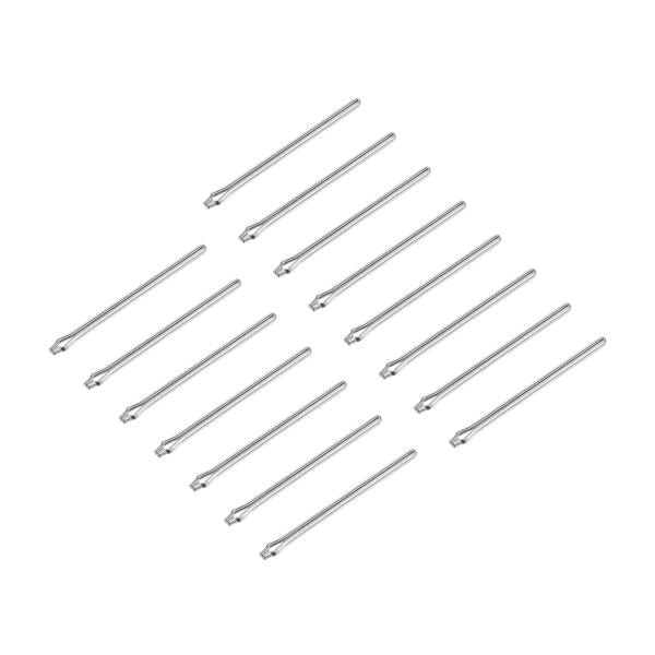 【本商品は海外出荷】お届けは通常20-30日を頂いております。全長: 20mm; コッターピン径: 0.9mm; 15 x 時計バンドリンクコッターピン時計のコッターピンは、ステンレス鋼の素材で作られております。耐久性があり、錆びにくく、持...