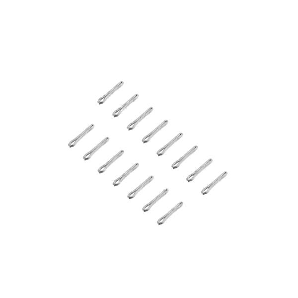 【本商品は海外出荷】お届けは通常20-30日を頂いております。全長: 6mm; コッターピン径: 0.9mm; 15 x 時計バンドリンクコッターピン時計のコッターピンは、ステンレス鋼の素材で作られております。耐久性があり、錆びにくく、持ち...
