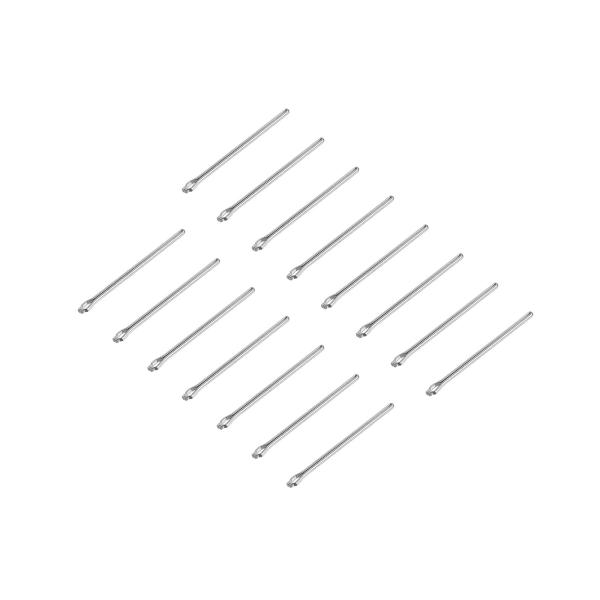 【本商品は海外出荷】お届けは通常20-30日を頂いております。全長: 17mm; コッターピン径: 0.8mm; 15 x 時計バンドリンクコッターピン時計のコッターピンは、ステンレス鋼の素材で作られております。耐久性があり、錆びにくく、持...