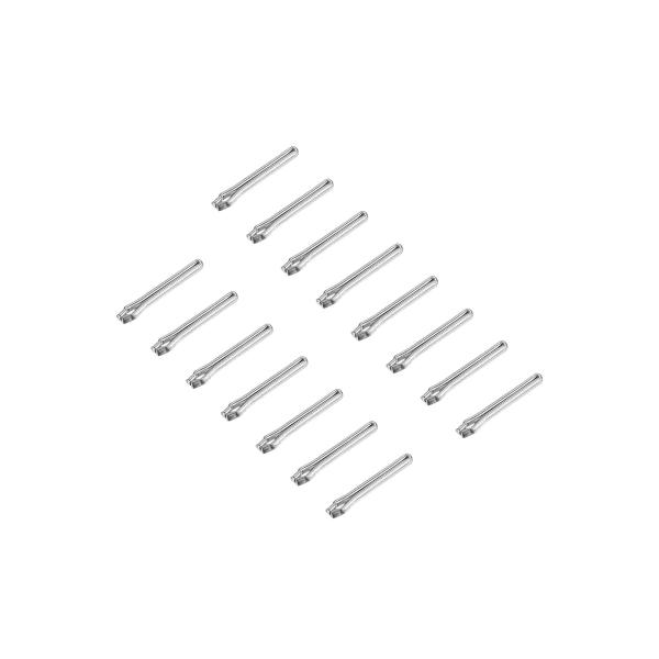 【本商品は海外出荷】お届けは通常20-30日を頂いております。全長: 9mm; コッターピン径: 1mm; 15 x 時計バンドリンクコッターピン時計のコッターピンは、ステンレス鋼の素材で作られております。耐久性があり、錆びにくく、持ち運び...
