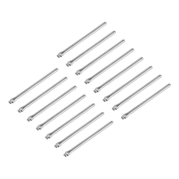 【本商品は海外出荷】お届けは通常20-30日を頂いております。全長: 21mm; コッターピン径: 1mm; 15 x 時計バンドリンクコッターピン時計のコッターピンは、ステンレス鋼の素材で作られております。耐久性があり、錆びにくく、持ち運...