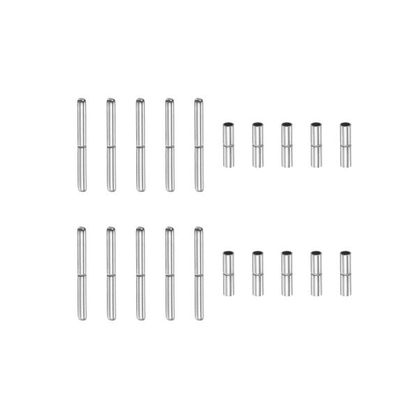 【本商品は海外出荷】お届けは通常20-30日を頂いております。サイズ - 時計管の長さ:5mm; 時計ピンの長さ:10mm; 時計ピンの直径:1mm; 時計管の直径:1.3 mm素材 - ステンレス鋼製で、丈夫で耐久性があり、さびや腐食に強...