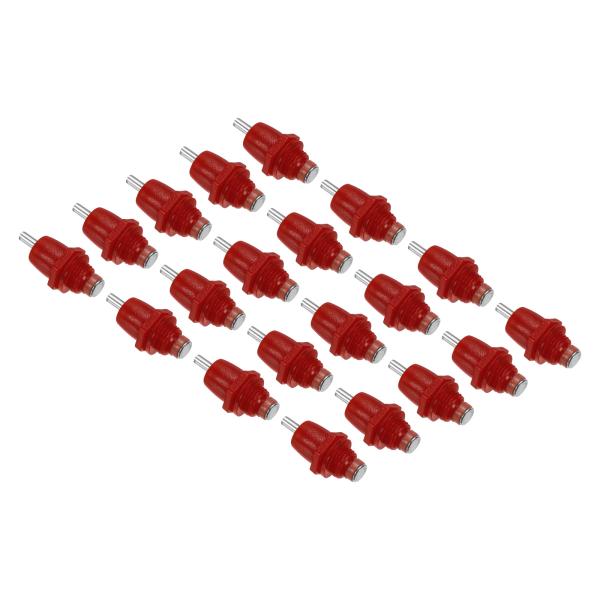 【本商品は海外出荷】お届けは通常20-30日を頂いております。カラー: レッド; 材質: プラスチック、ステンレス鋼; 適用パイプ内径: 9 mm; ねじ外径: BSPT 1/8; 合計サイズ: 30 x 13 mm利点: 良質な素材を使用...