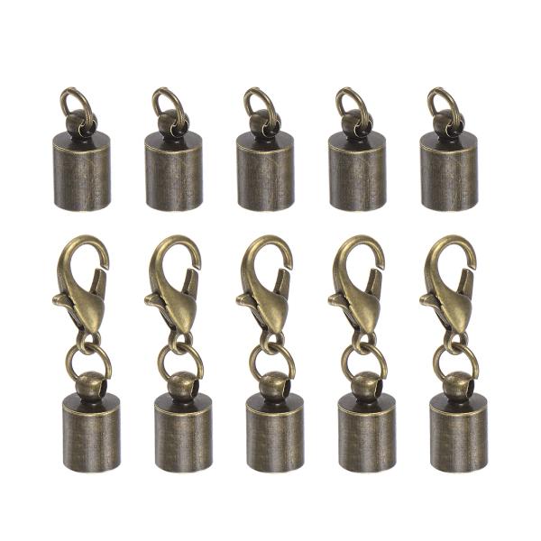 【本商品は海外出荷】お届けは通常20-30日を頂いております。サイズ - 長さ：6.5mm；外径：6mm；内径：5.5mm素材 - 鋳鉄製で、強くて耐久性があり、明るく軽い外観と滑らかな表面を備えています。使用法 - コードの端の下部に接着...