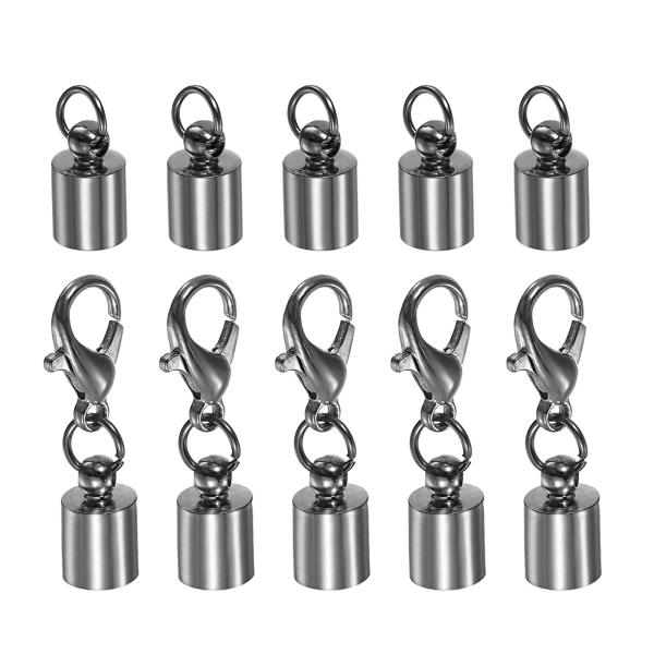 【本商品は海外出荷】お届けは通常20-30日を頂いております。サイズ - 長さ：6.5mm；外径：6mm；内径：5.5mm素材 - 鋳鉄製で、強くて耐久性があり、明るく軽い外観と滑らかな表面を備えています。使用法 - コードの端の下部に接着...