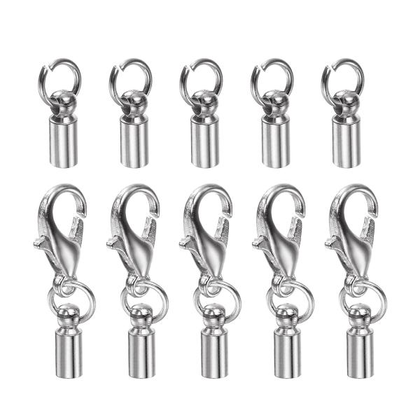 【本商品は海外出荷】お届けは通常20-30日を頂いております。サイズ - 長さ：5mm；外径：3 mm；内径：2.5mm素材 - 鋳鉄製で、強くて耐久性があり、明るく軽い外観と滑らかな表面を備えています。使用法 - コードの端の下部に接着剤...