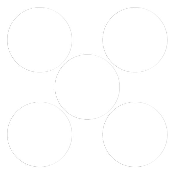 【本商品は海外出荷】お届けは通常20-30日を頂いております。サイズ-スクリーンサイズに適合： 38mm；厚さ：0.32mm；形：ラウンド；カラー：クリア；サイズは15 mmから50 mmまでさまざまです。素材 - PETスクリーンプロテク...