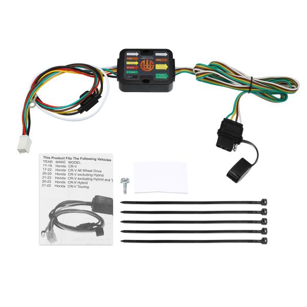 【本商品は海外出荷】お届けは通常20-30日を頂いております。【OE番号】56370。適合車種: Hon daに対応 CR-V 2017 2018 2019 2020 2021 2022に対応。[機能] この4ピントレーラーワイヤリングハー...