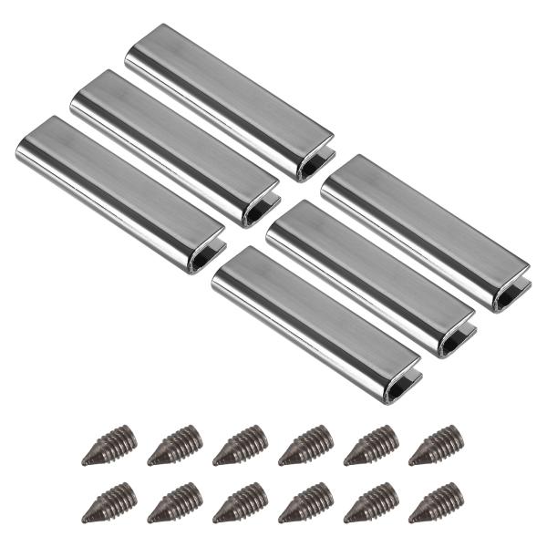 【本商品は海外出荷】お届けは通常20-30日を頂いております。内幅: 3.8 mm;合計サイズ: 39 x 9 x 5.8 mm(L*W*T); パッケージ内容: 6個 x エンドベルトチップ当社のベルト先端は亜鉛合金素材を使用しており、耐...