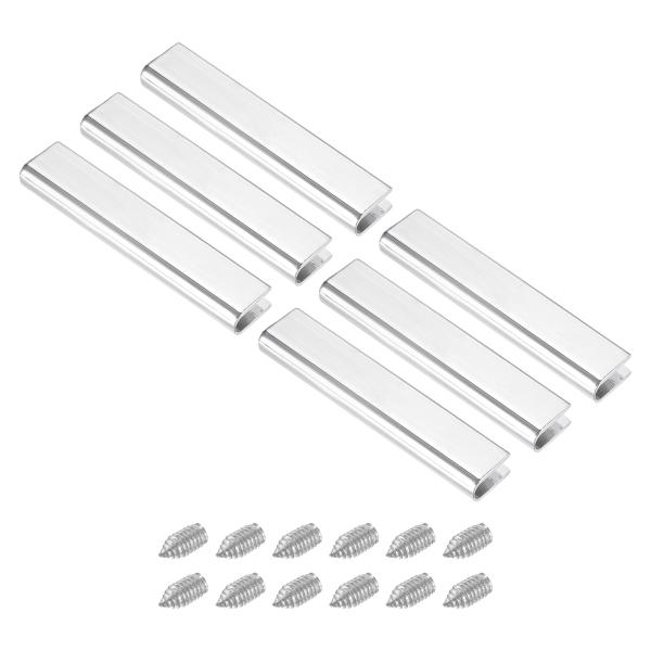 【本商品は海外出荷】お届けは通常20-30日を頂いております。内幅: 3.5 mm;合計サイズ: 52 x 10 x 5.5 mm(L*W*T); パッケージ内容: 6個 x エンドベルトチップ当社のベルト先端は亜鉛合金素材を使用しており、...