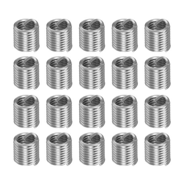 【本商品は海外出荷】お届けは通常20-30日を頂いております。サイズ - スレッドサイズ: M4 x 0.7; 有効の長さ（取付後）: 2D=8 mm; タイプ：ヘリカル素材- 304ステンレス製、防食、高硬度、酸化抵抗です。ステンレス製、...