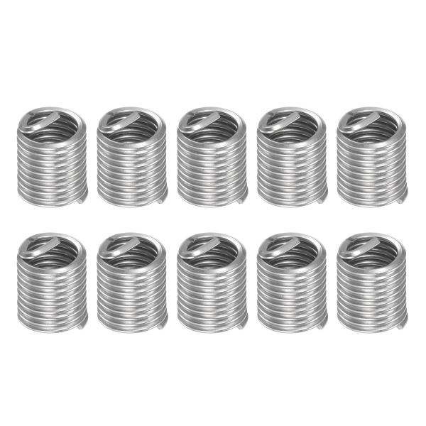 【本商品は海外出荷】お届けは通常20-30日を頂いております。サイズ - スレッドサイズ: M8 x 1.25; 有効の長さ（取付後）: 2D=16 mm; タイプ：ヘリカル素材- 304ステンレス製、防食、高硬度、酸化抵抗です。ステンレス...