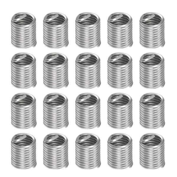 【本商品は海外出荷】お届けは通常20-30日を頂いております。サイズ - スレッドサイズ: M8 x 1.25; 有効の長さ（取付後）: 2D=16 mm; タイプ：ヘリカル素材- 304ステンレス製、防食、高硬度、酸化抵抗です。ステンレス...