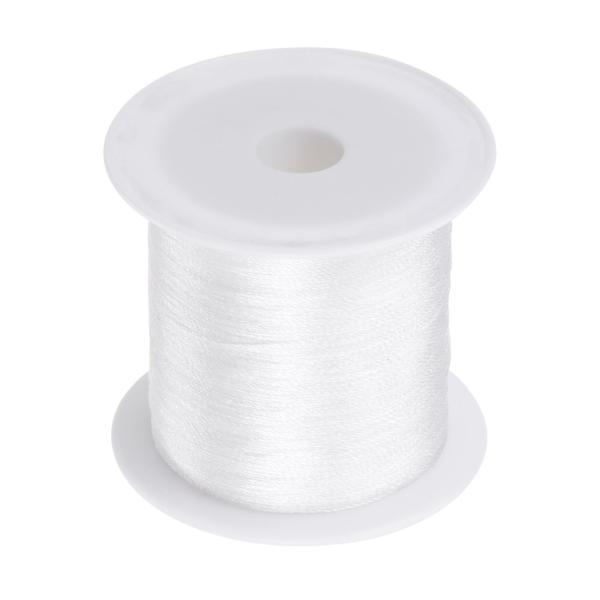 【本商品は海外出荷】お届けは通常20-30日を頂いております。サイズ-直径:0.2 mm、長さ:100 M。素材-弦はいい品質のナイロンサテン製で、十分な剛性と耐久性があります。プラスチック製のスプールが付属しており、絡まったり散らかったり...