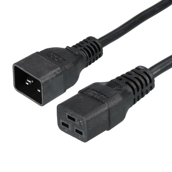 【本商品は海外出荷】お届けは通常20-30日を頂いております。本製品は3芯のPDU電源コードです。そのコネクタはC20オス-C19メスに準拠しており、主に磨耗や欠落した電源コードの交換に使用されます。PC、ノートパソコン、プリンター、スキャ...