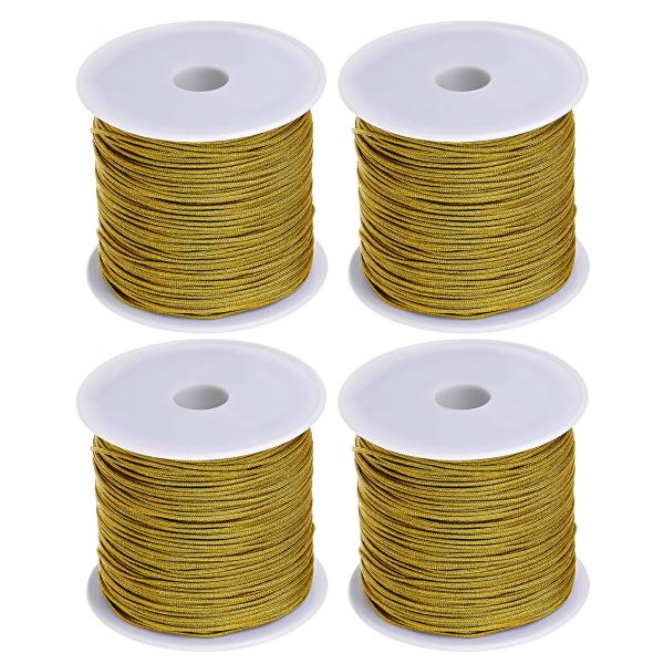 【本商品は海外出荷】お届けは通常20-30日を頂いております。サイズ- 4ロールx 50ヤード（45 M)ナイロンスレッド、内径0.8 mmで、多彩です。素材-ナイロン製コード、ソフトで、スムーズの表面、耐久性で、防食、美しい色で、色褪せな...