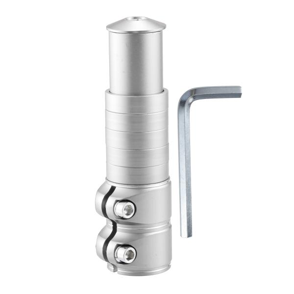 【本商品は海外出荷】お届けは通常20-30日を頂いております。良い素材: 陽極酸化アルミニウム合金構造、頑丈で丈夫。機能: このバイクフォークステムエクステンダーは、愛する自転車のヘッドハンドルバーを持ち上げて、急な坂道でトラクションを保持...