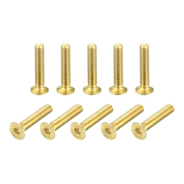 【本商品は海外出荷】お届けは通常20-30日を頂いております。ネジサイズ：M2.5; ねじピッチ:0.45 mm; ねじ全長：14 mm; ヘッド直径:4.8 mm; 内側の六角形幅：1.5 mm; ヘッドスタイル: フラットインナー六角ソ...