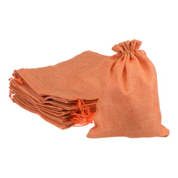 【本商品は海外出荷】お届けは通常20-30日を頂いております。サイズ - 長さ: 15cm、幅: 20cm。素材 - 綿麻混紡素材で、変形やしわになりにくく、吸湿性と通気性に優れています。特徴 - 巾着デザイン、簡単で便利なシール。 カバン...