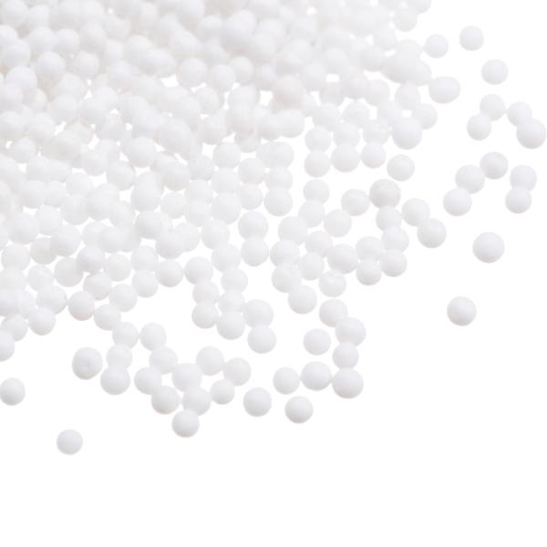 【本商品は海外出荷】お届けは通常20-30日を頂いております。サイズ - カラー：ホワイト; サイズ：1-1.5mm; 総正味重量:100g; 10 x 樹脂バブルビーズ素材 - 技量の高い質のガラス製。鮮やかな虹色で、耐久性があります。安...