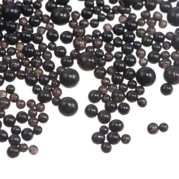 【本商品は海外出荷】お届けは通常20-30日を頂いております。サイズ - カラー：ブラック; サイズ：1-3 mm; 総正味重量:100g; 10 x 樹脂バブルビーズ素材 - 技量の高い質のガラス製。鮮やかな虹色で、耐久性があります。安心...