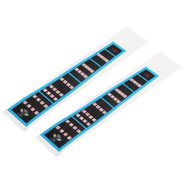 【本商品は海外出荷】お届けは通常20-30日を頂いております。バイオリンの指板ステッカーは、1/2バイオリン用に設計されており、ミュージカルアルファベットチャートが印刷されています。バイオリンのフレットボードをすばやく理解し、指を置く場所を...