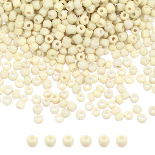 【本商品は海外出荷】お届けは通常20-30日を頂いております。サイズ - カラー: クリーム; 高さ: 2.5mm; 直径: 3 mm材料 - ビーズはガラス組成、滑らかな表面、頑丈な耐久性、職人技、軽量で作られています。特徴 - 最も一般...