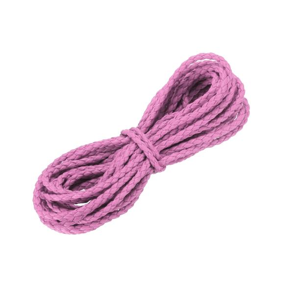 【本商品は海外出荷】お届けは通常20-30日を頂いております。[サイズ] - 直径3 mm、長さ5.47ヤード/5 Mのレザーコードストリング。カット可能で、さまざまなニーズに合わせて任意の長さにカットできます。[ソフト&amp;丈夫な素材...