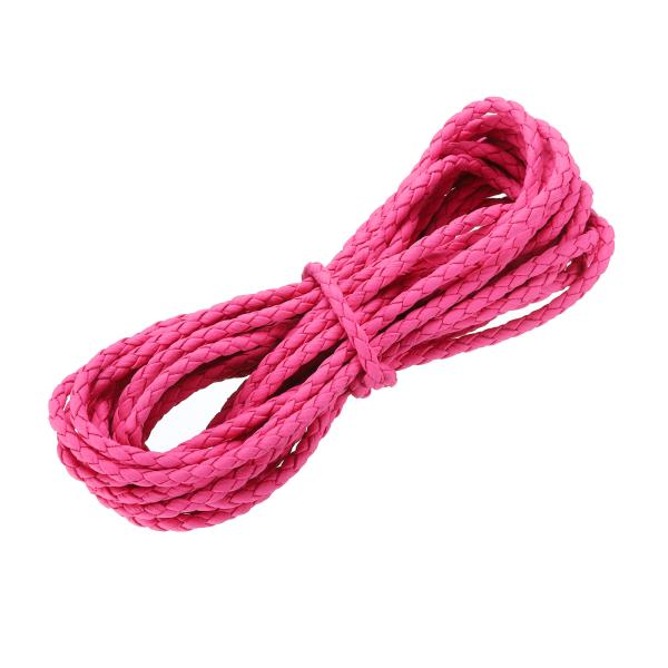 【本商品は海外出荷】お届けは通常20-30日を頂いております。[サイズ] - 直径3 mm、長さ5.47ヤード/5 Mのレザーコードストリング。カット可能で、さまざまなニーズに合わせて任意の長さにカットできます。[ソフト&amp;丈夫な素材...